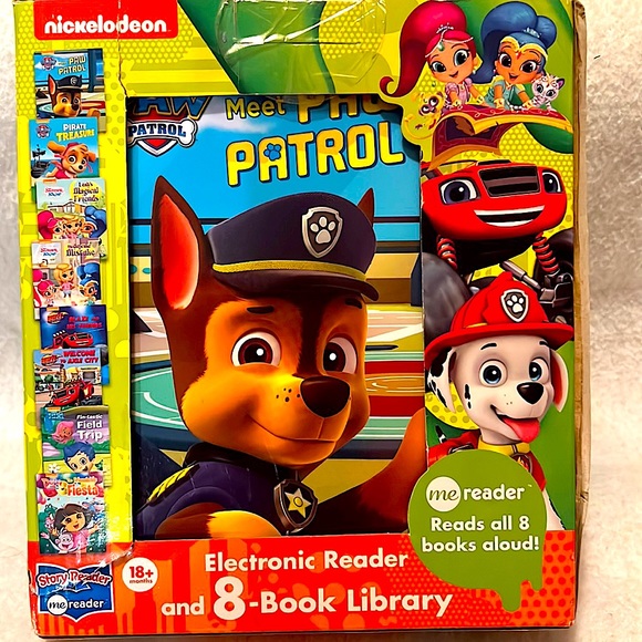 Nickelodeon | Toys | New Kids Meet Paw Patrol 8book Ereader Set | Poshmark